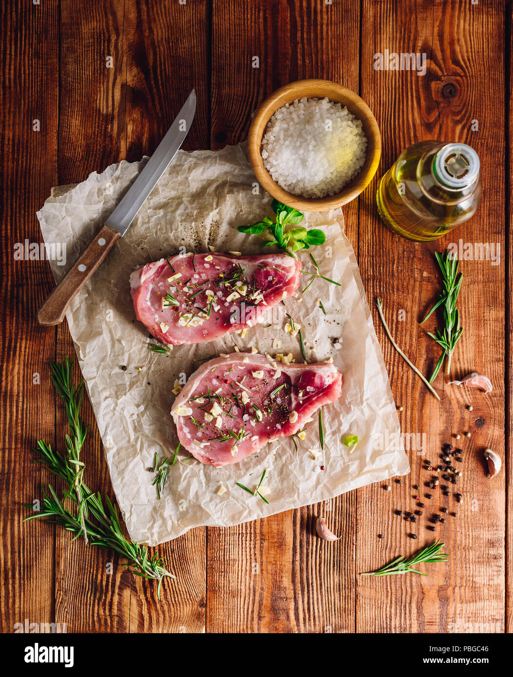 Pork rib eye hi-res stock photography and images - Alamy
