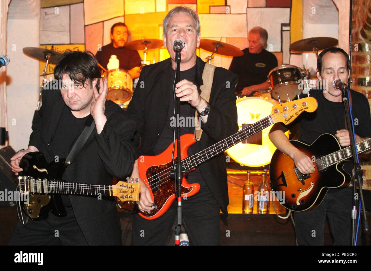 Liverpool,Uk 5th Beatle Pete Best puts on a show with his band at The ...