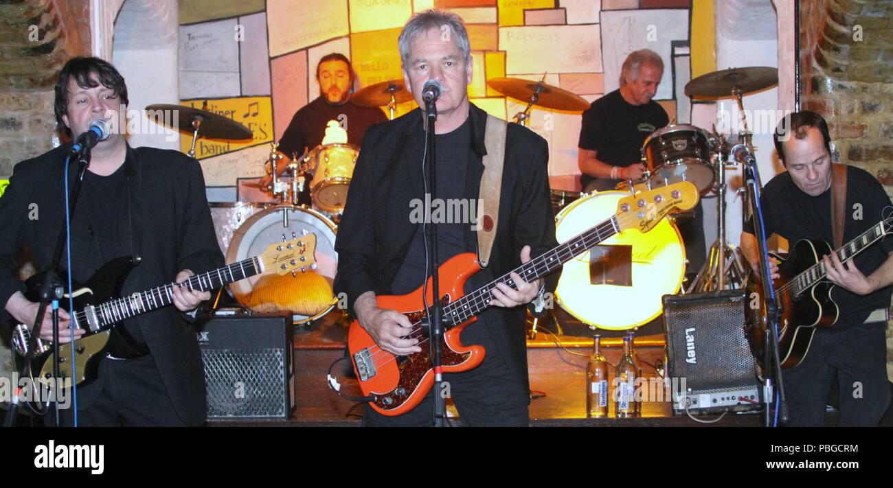 Liverpool,Uk 5th Beatle Pete Best puts on a show with his band at The ...