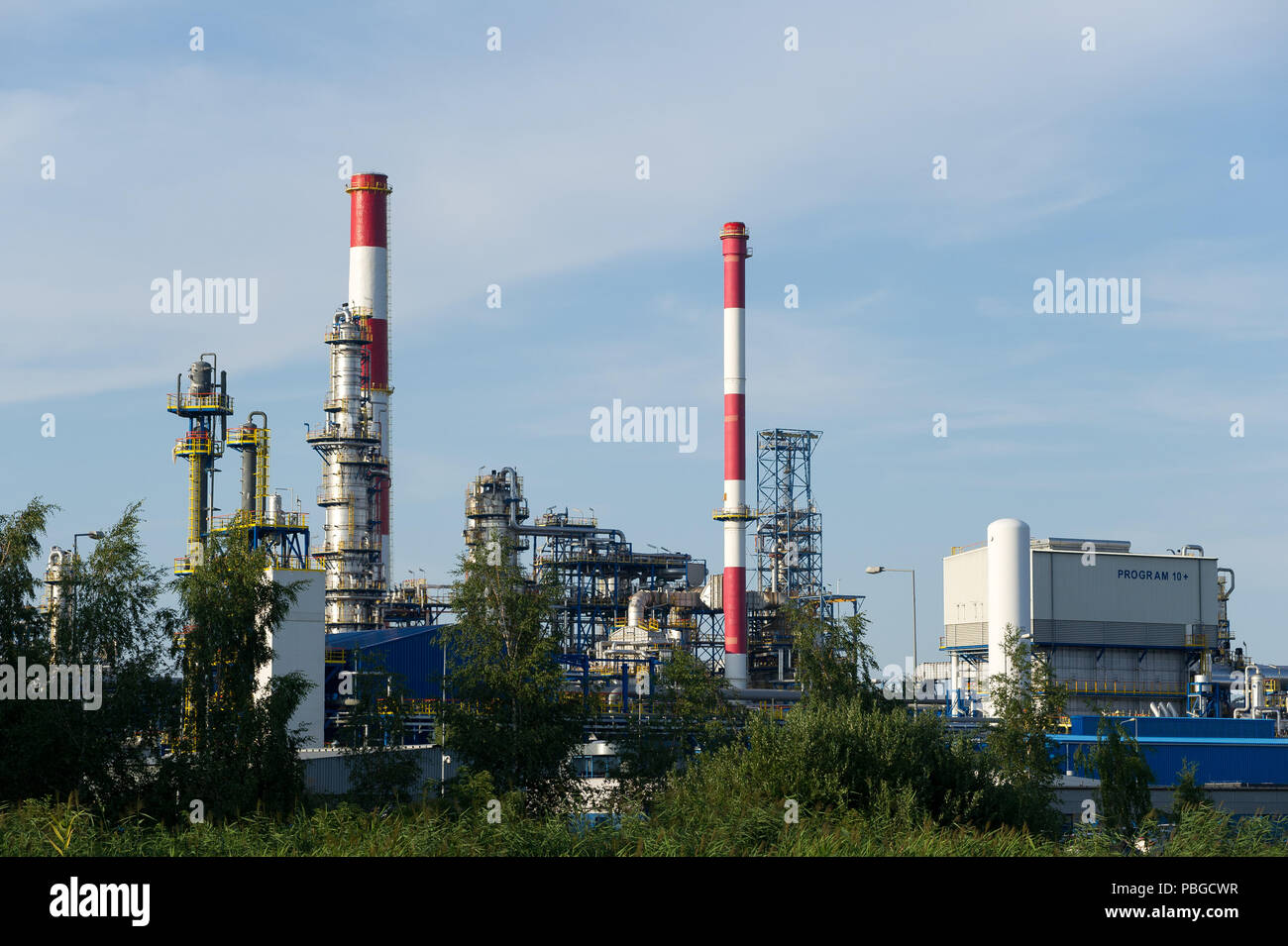 Crude Oil Refinery Petroleum Products Stock Photos & Crude Oil Refinery ...