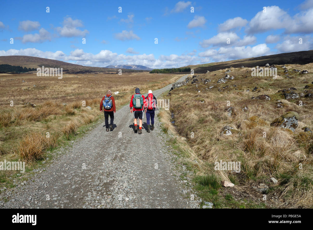 Rannoch road hi-res stock photography and images - Alamy