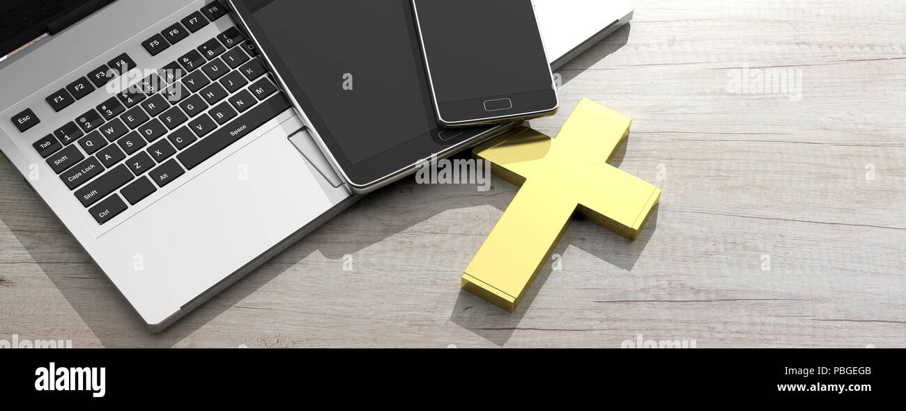 Illustration tablet bible hi-res stock photography and images - Alamy