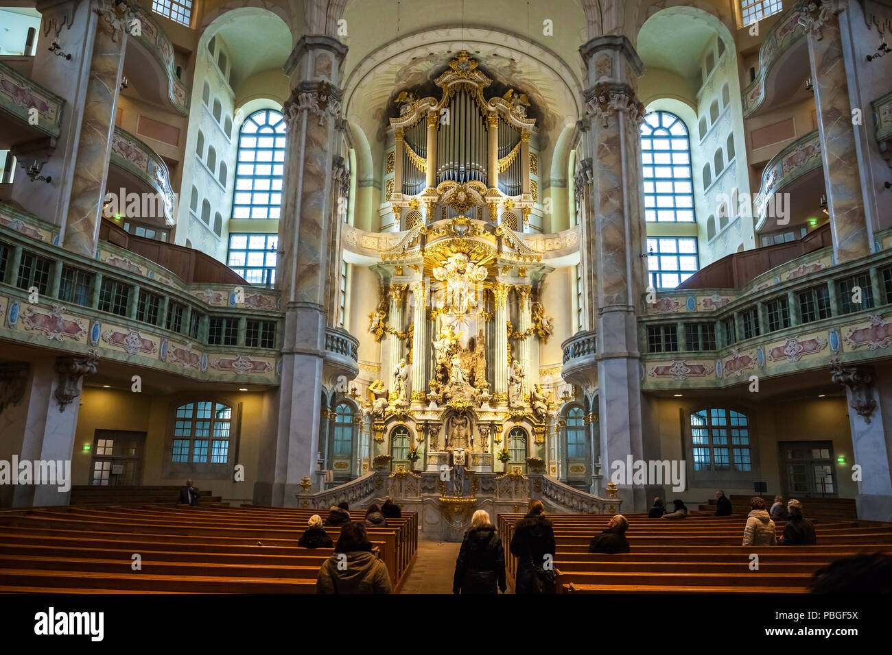 Dresden Cathedral Interior High Resolution Stock Photography and Images ...