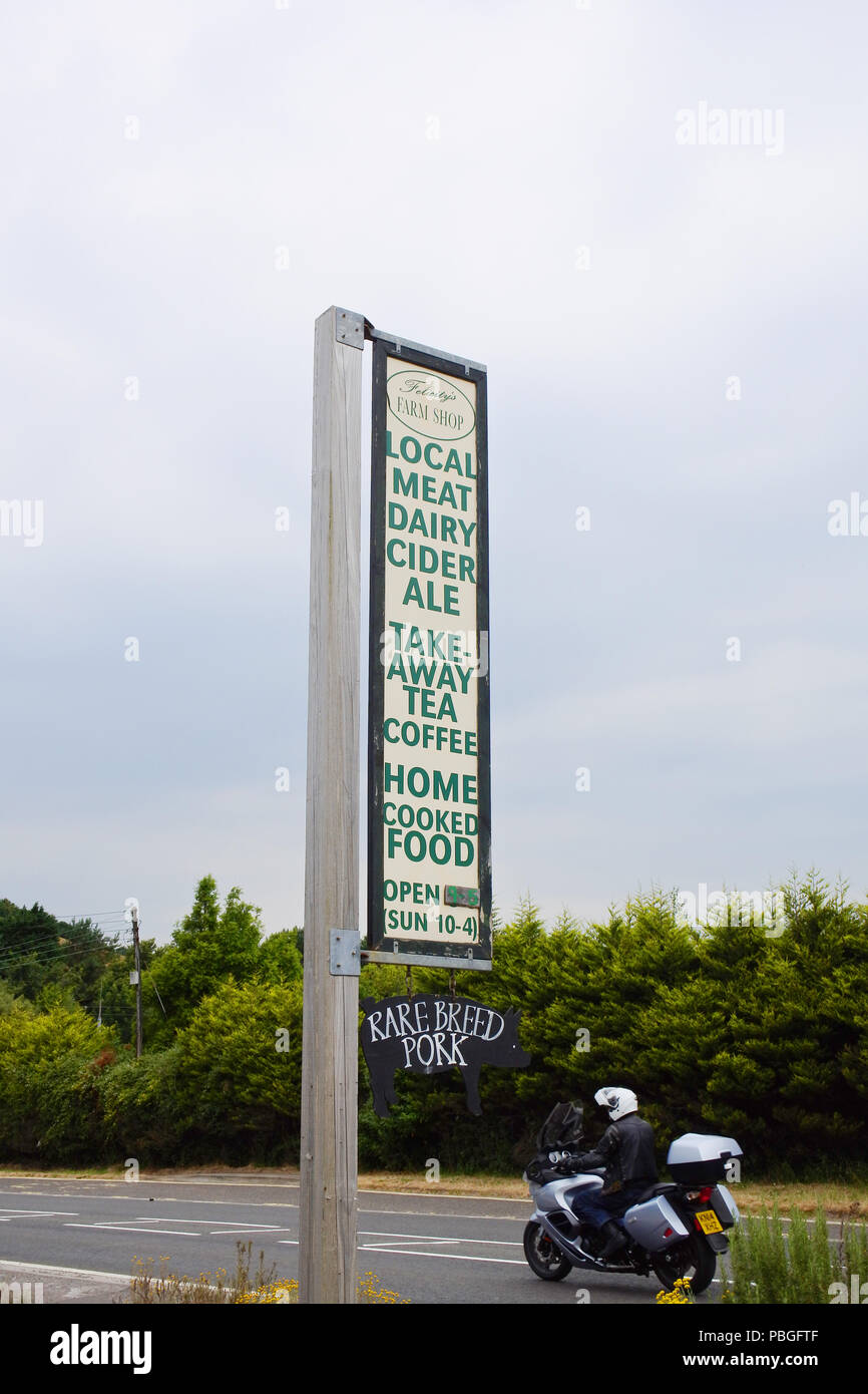 Dorset road signs hi-res stock photography and images - Alamy