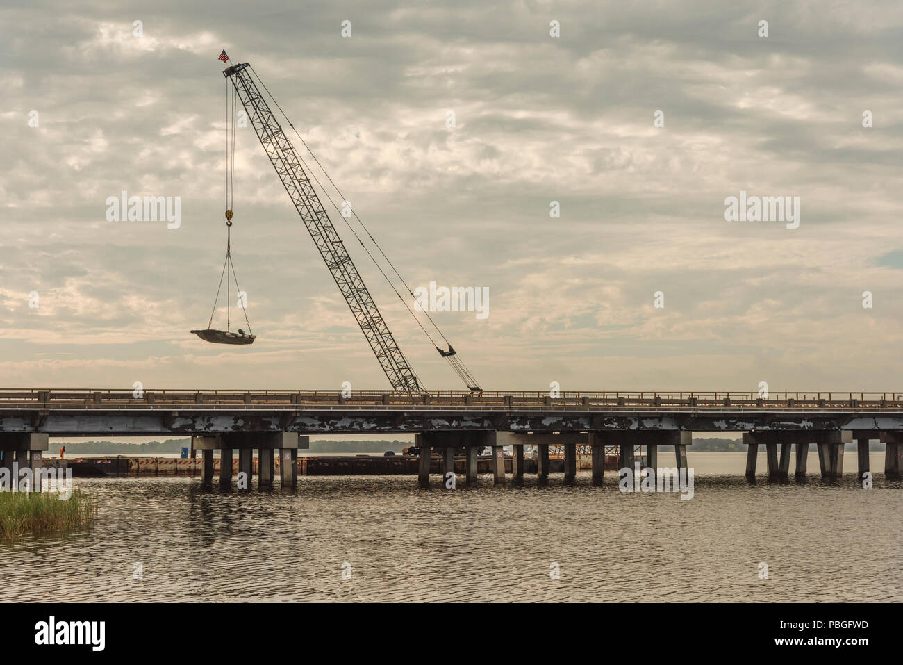 Winch Bridge High Resolution Stock Photography and Images - Alamy