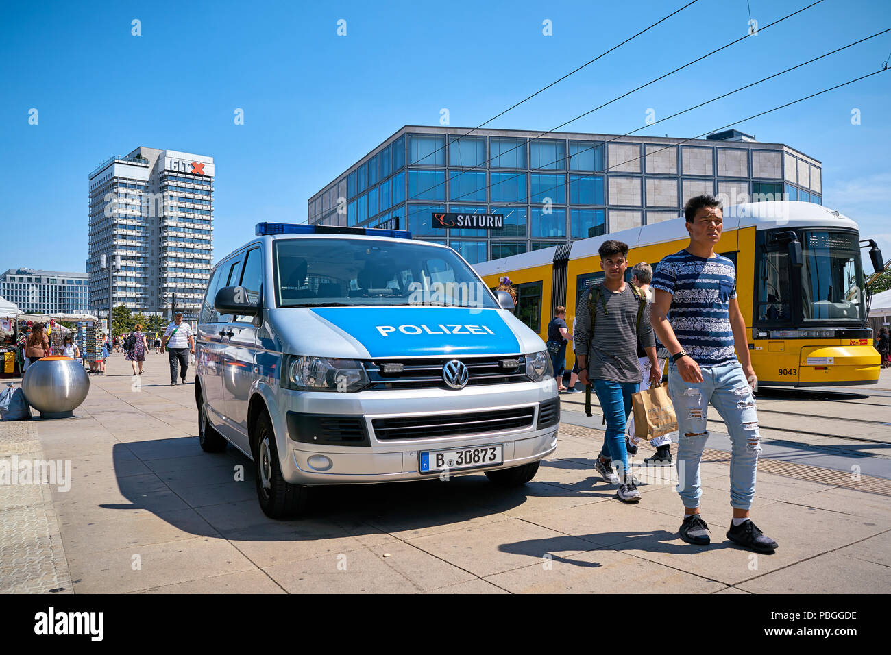 Berlin police raid hi-res stock photography and images - Alamy