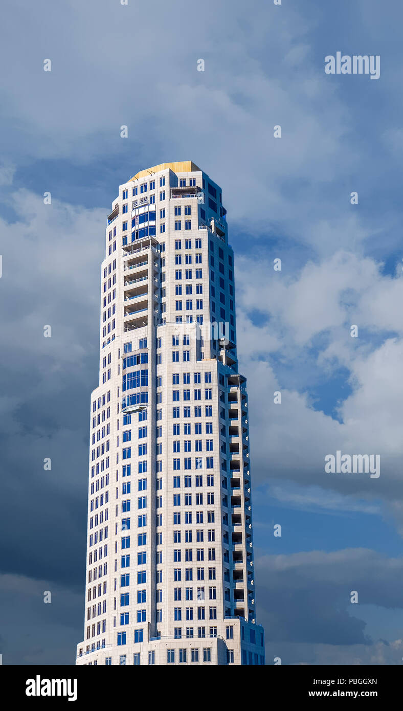 New Concrete Condo Tower Stock Photo - Alamy