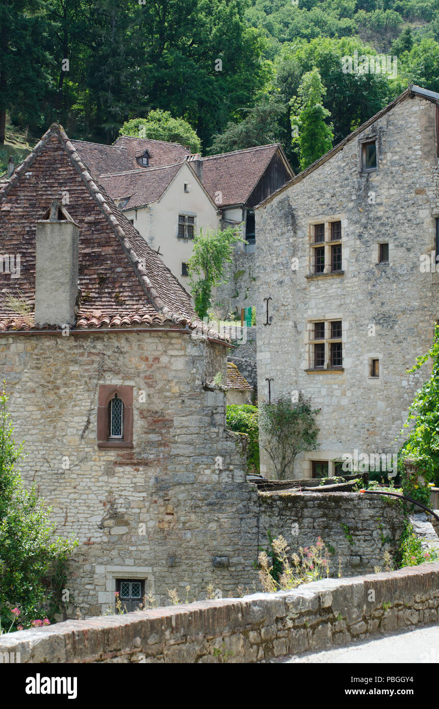 Dordogne france st cirq lapopie hi-res stock photography and images - Alamy