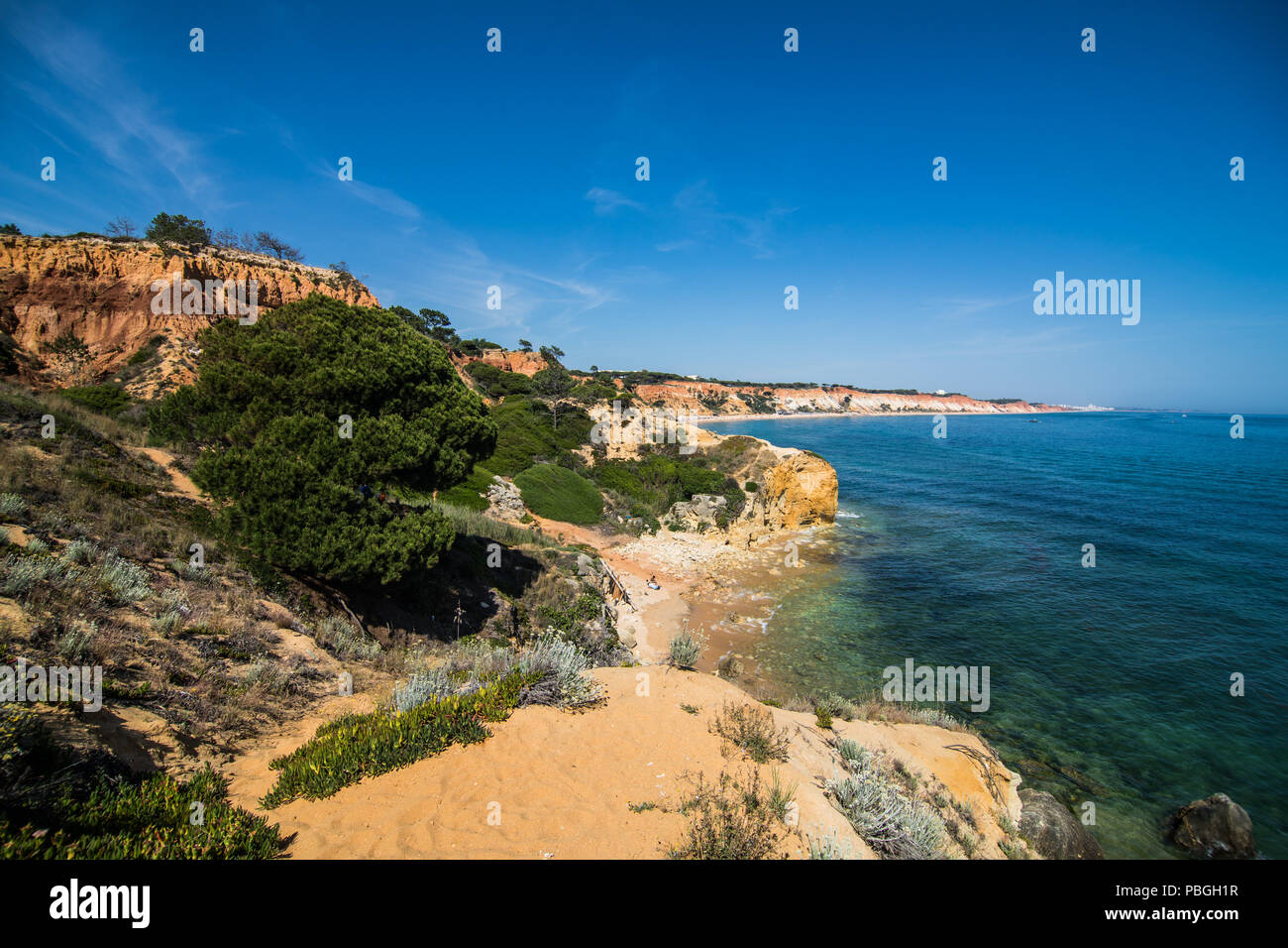 Falesia beach in sunset hi-res stock photography and images - Alamy