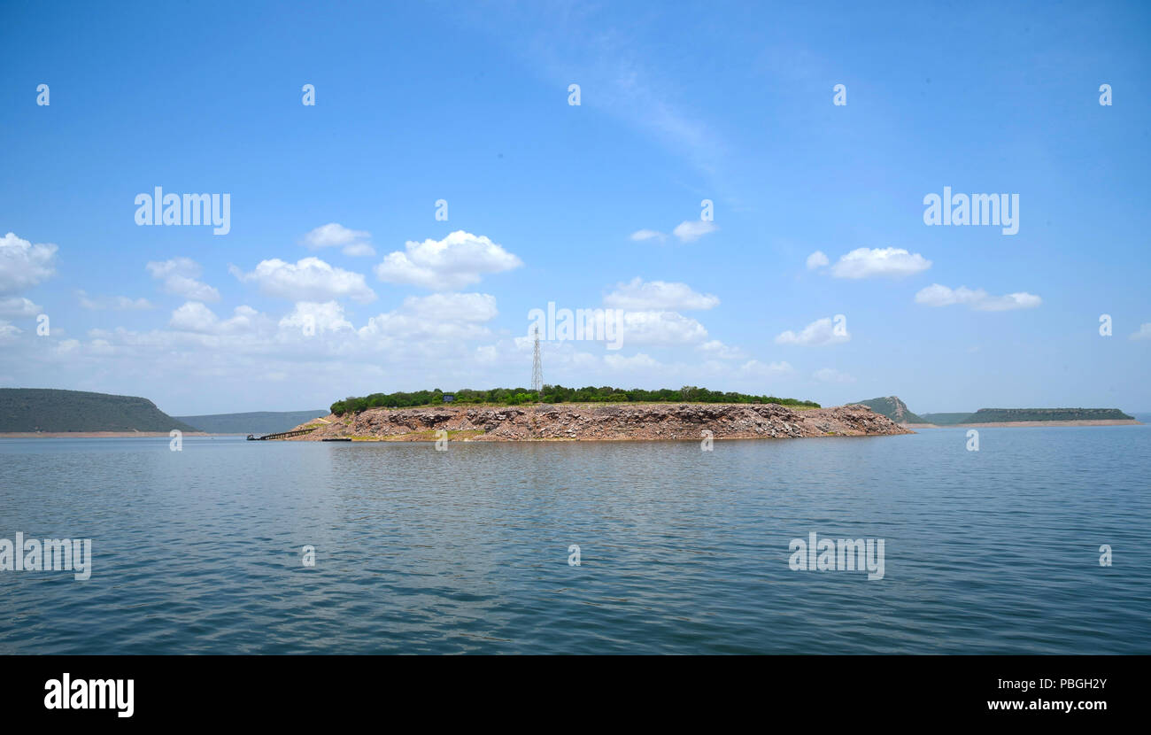 Nagarjuna Sagar Dam Stock Photo - Alamy