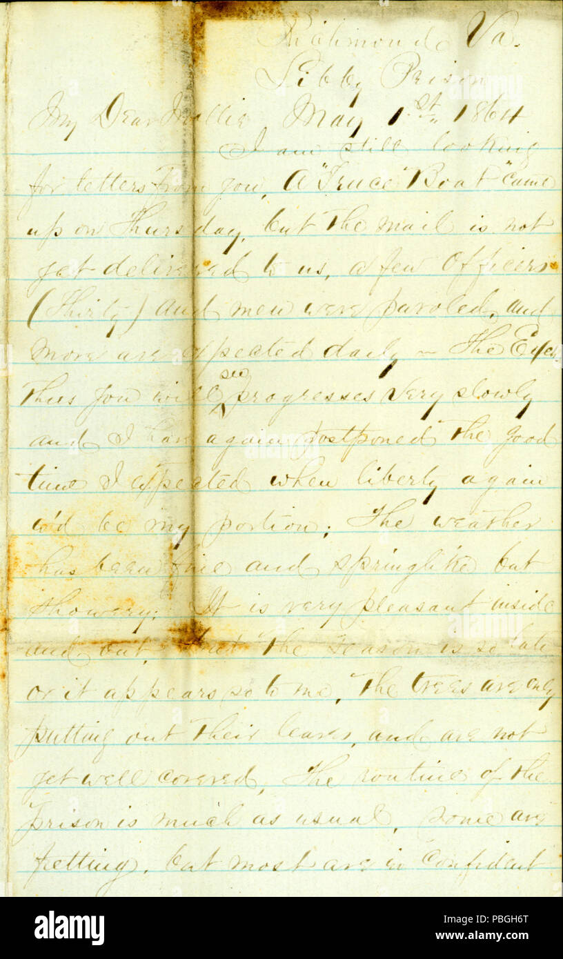 Prison love letter hi-res stock photography and images - Alamy