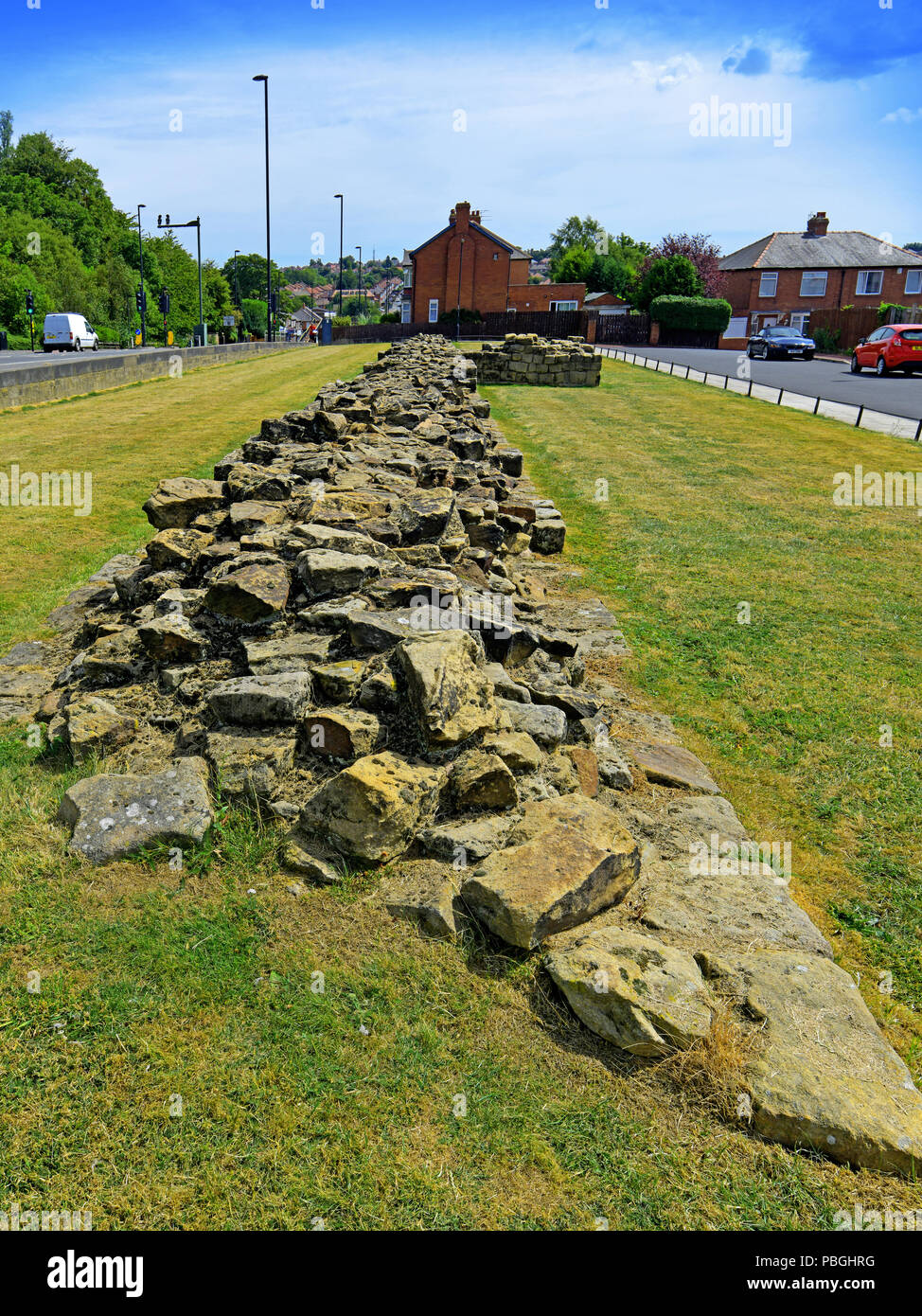 Benwell roman fort hi-res stock photography and images - Alamy