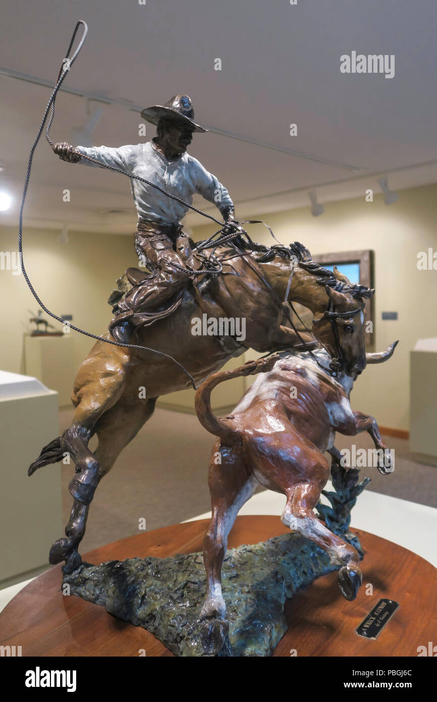 C.M. Russell Museum is in Great Falls, Montana, USA Stock Photo - Alamy