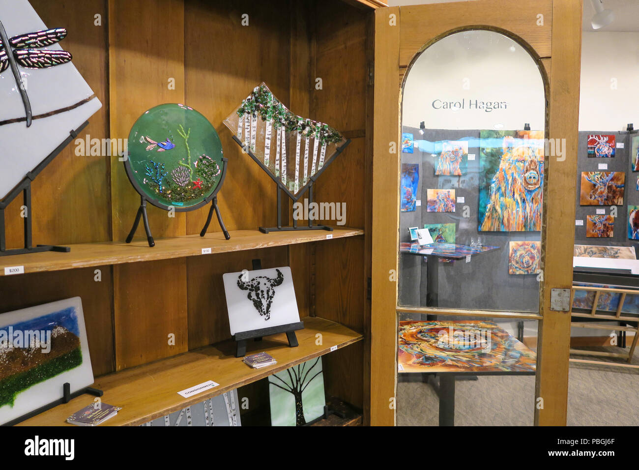 C.M. Russell Museum is in Great Falls, Montana, USA Stock Photo - Alamy