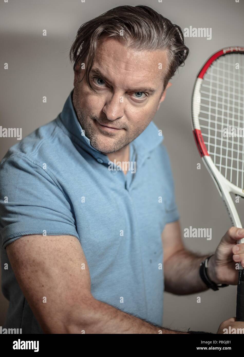 Tennis stance hi-res stock photography and images - Alamy