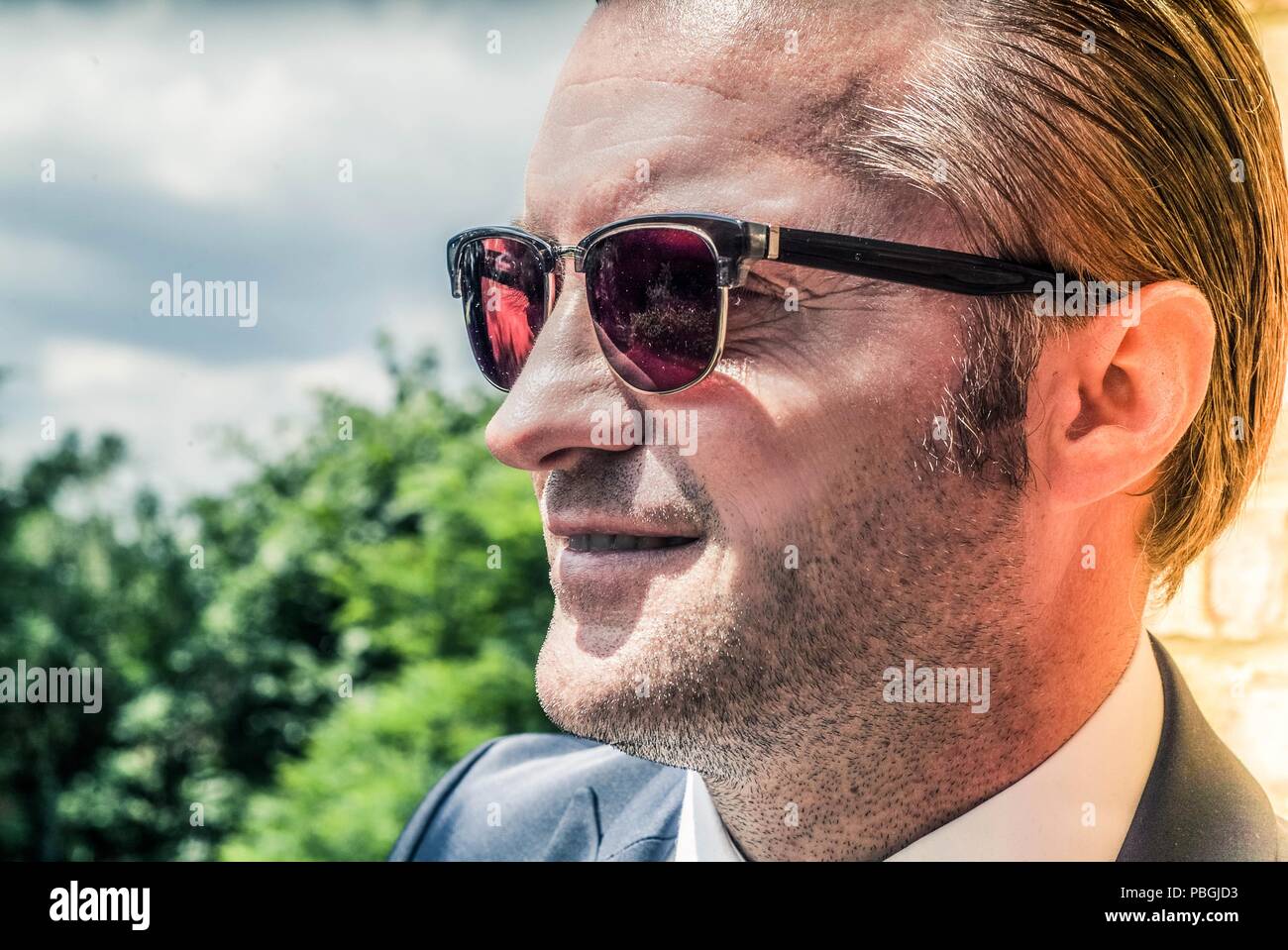 closeup portrait of a handsome man in a smart suit Stock Photo - Alamy