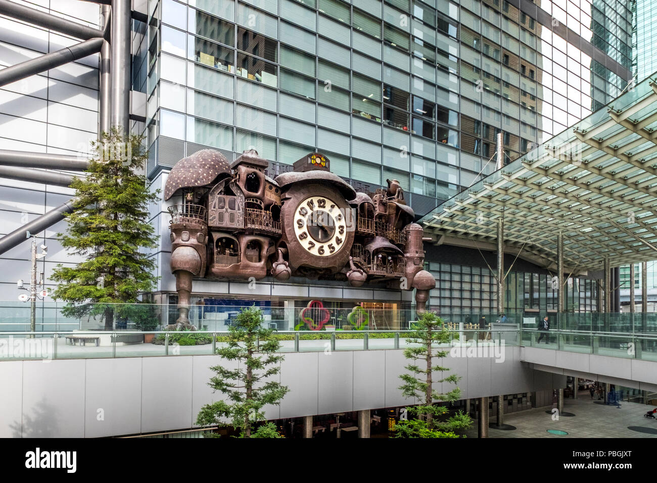 Giant miyazaki clock hi-res stock photography and images - Alamy