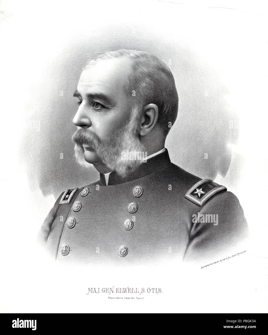 Maj. Gen. Elwell S. Otis Stock Photo - Alamy