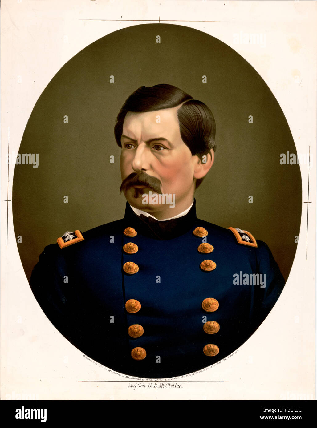 General mcclellan hi-res stock photography and images - Alamy