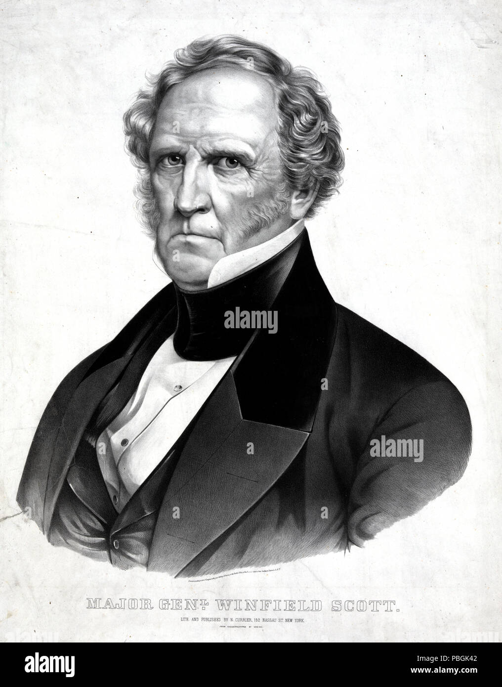 Major general winfield scott hi-res stock photography and images - Alamy
