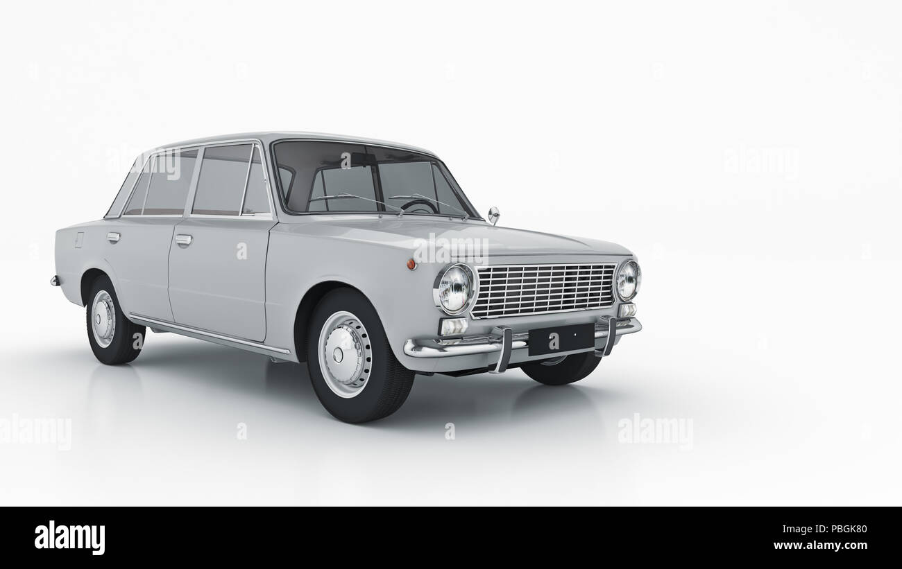 3d rendering vintage car hi-res stock photography and images - Alamy