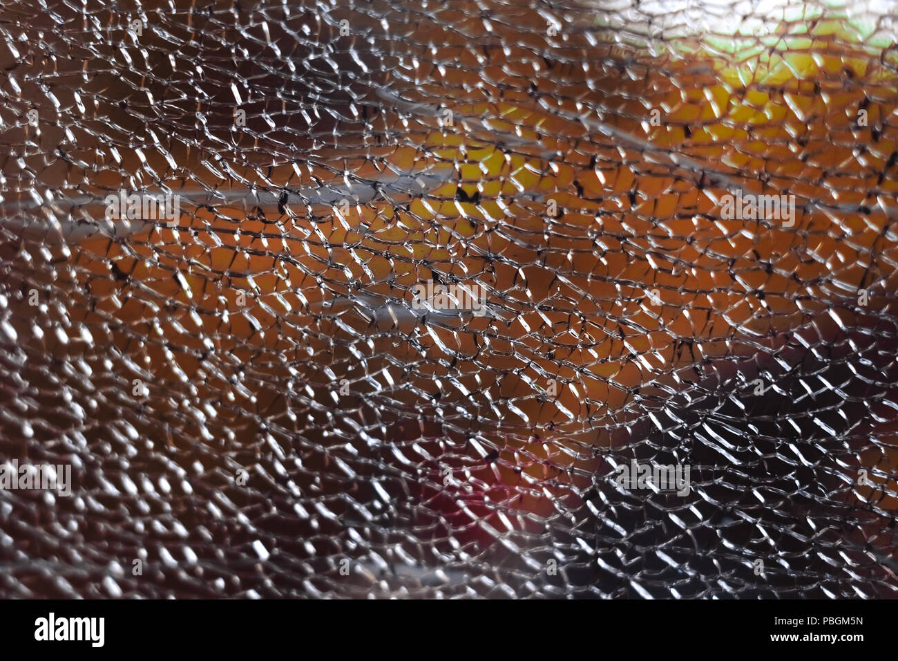 macrophotography of color texture of broken glass Stock Photo - Alamy