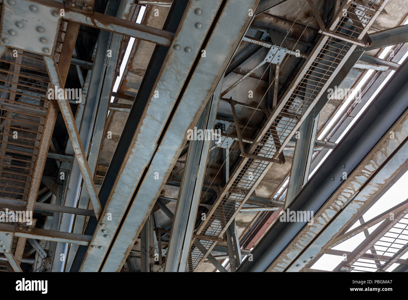 View industrial structure iron hi-res stock photography and images - Alamy