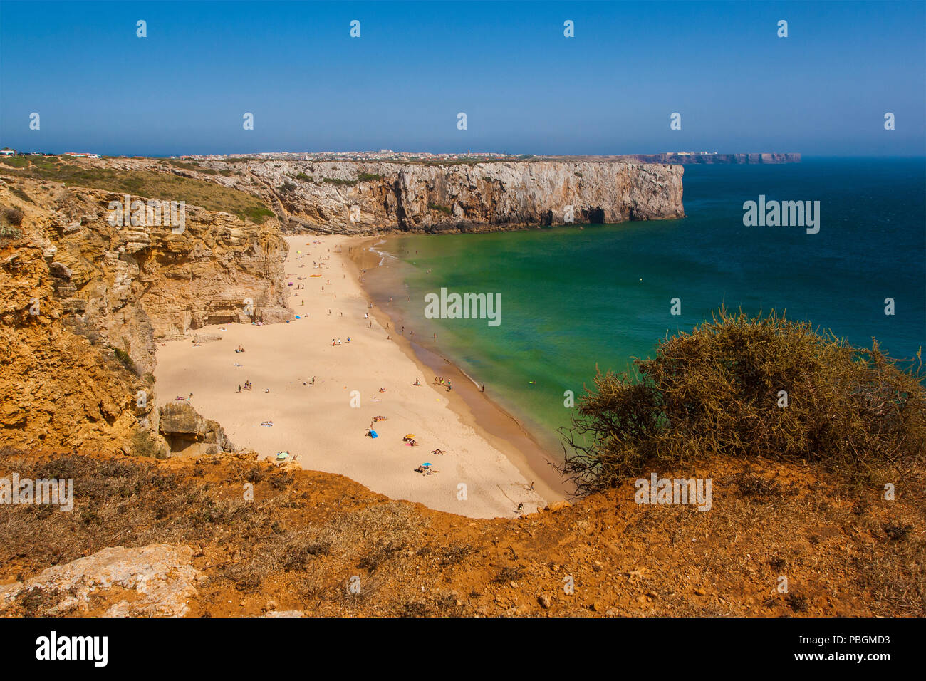The Cape of Sagres Fort Stock Photo - Alamy