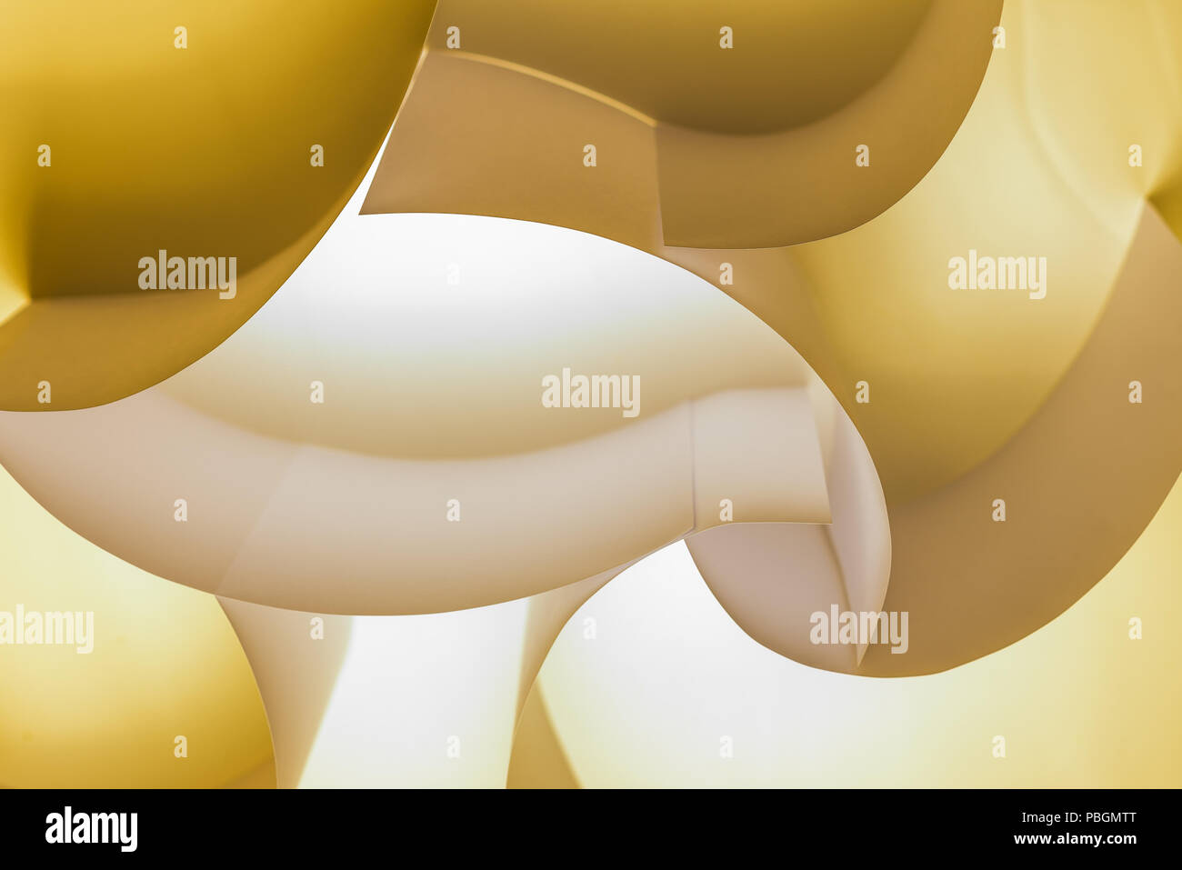 Coloured Paper Curves Stock Photo - Alamy