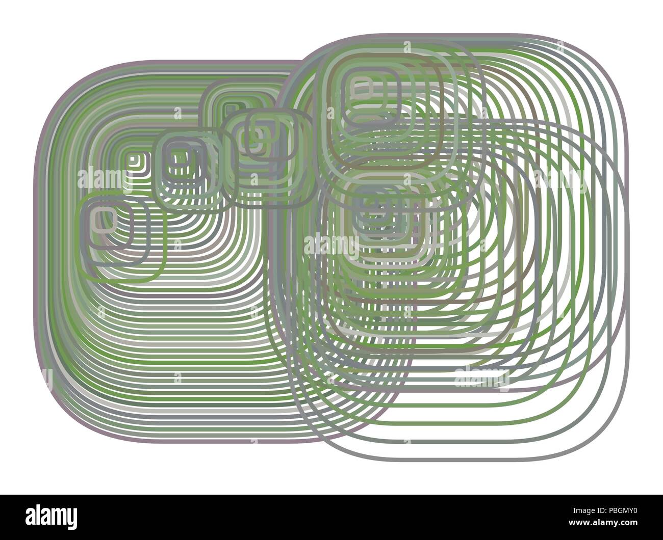 Abstract rounded rectangle geometric pattern, colorful & artistic for graphic design, catalog ...