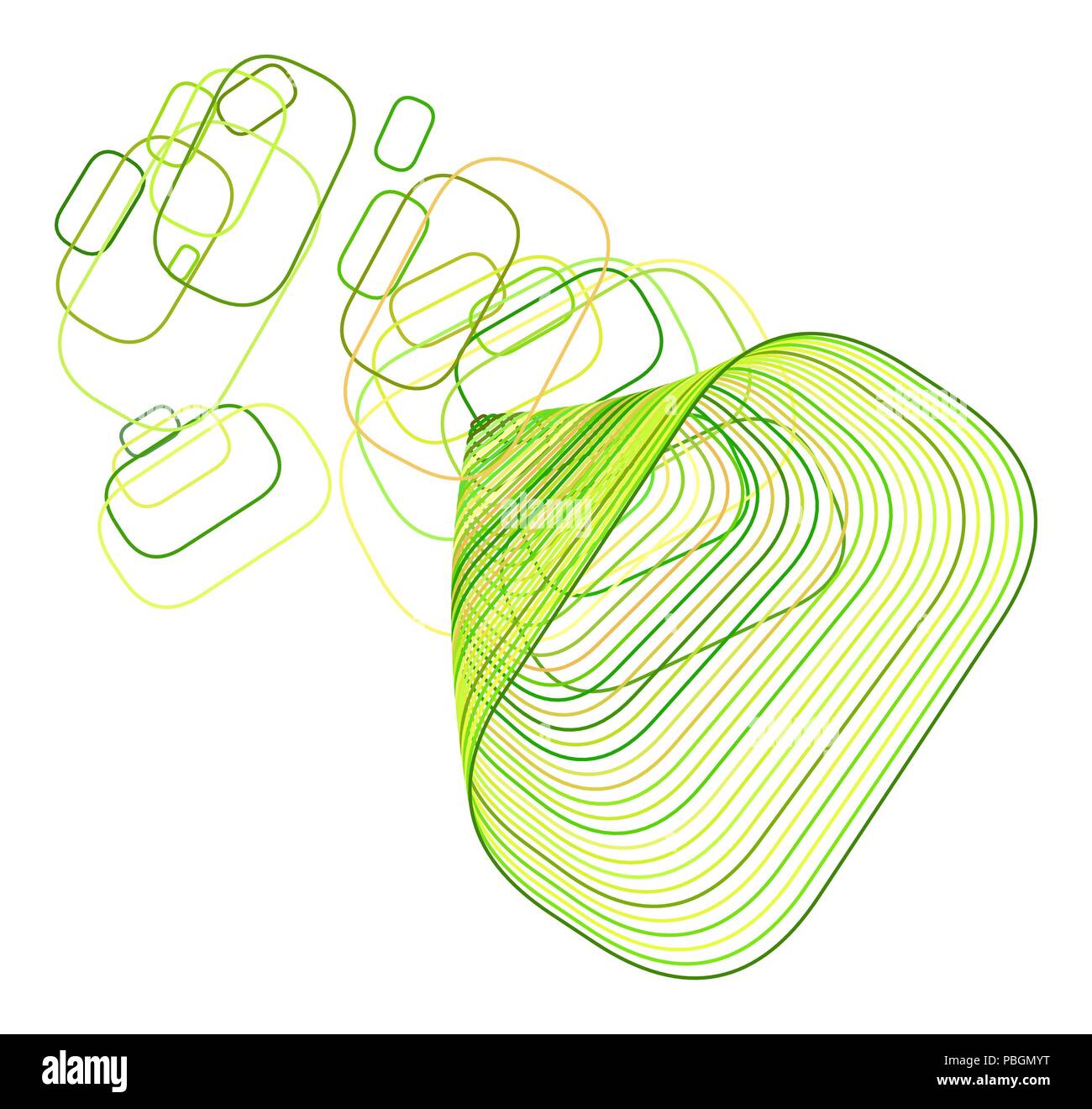 Background abstract geometric rounded rectangle pattern for design ...