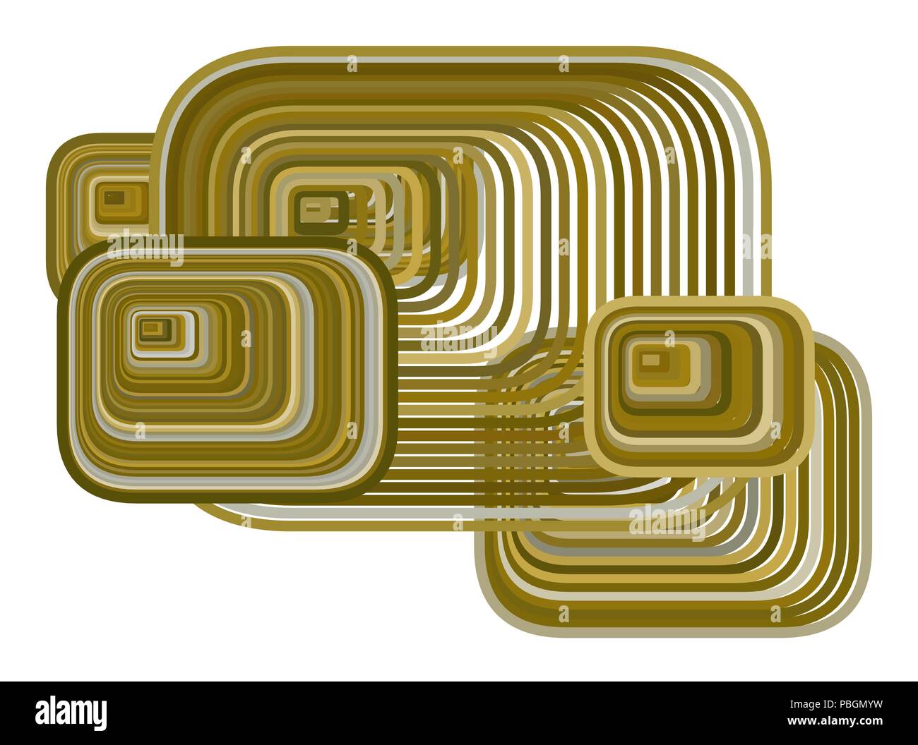 Background abstract geometric rounded rectangle pattern for design ...