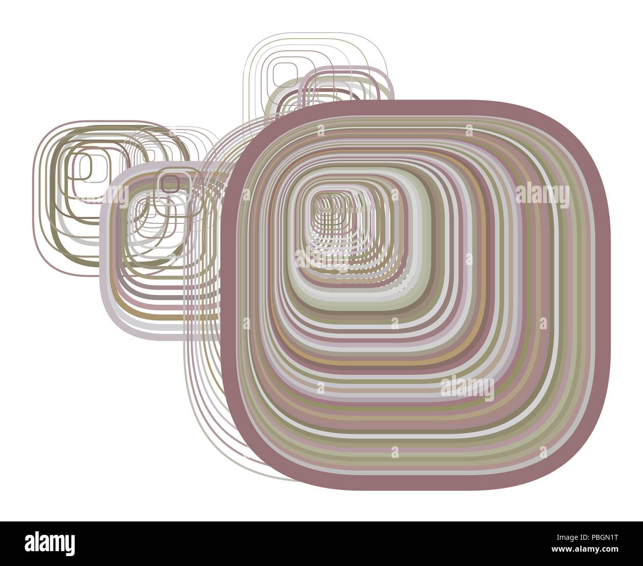 Background abstract geometric rounded rectangle pattern for design ...