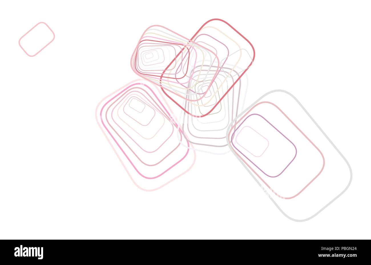 Background abstract geometric rounded rectangle pattern for design ...