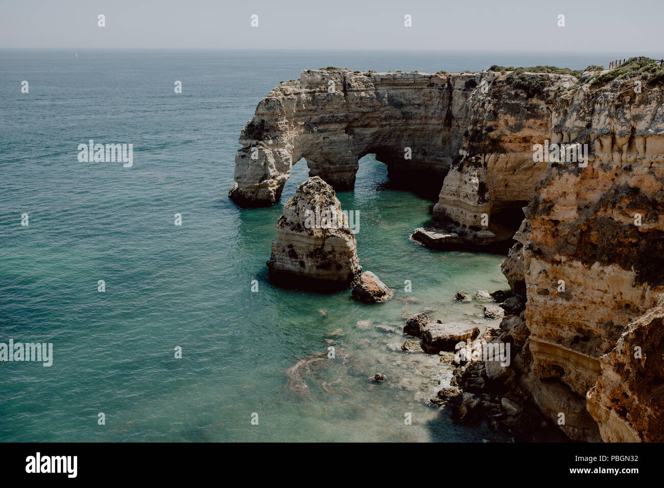 Praia da Marinha Navy Beach - Algarve. According to Michelin guide it's ...