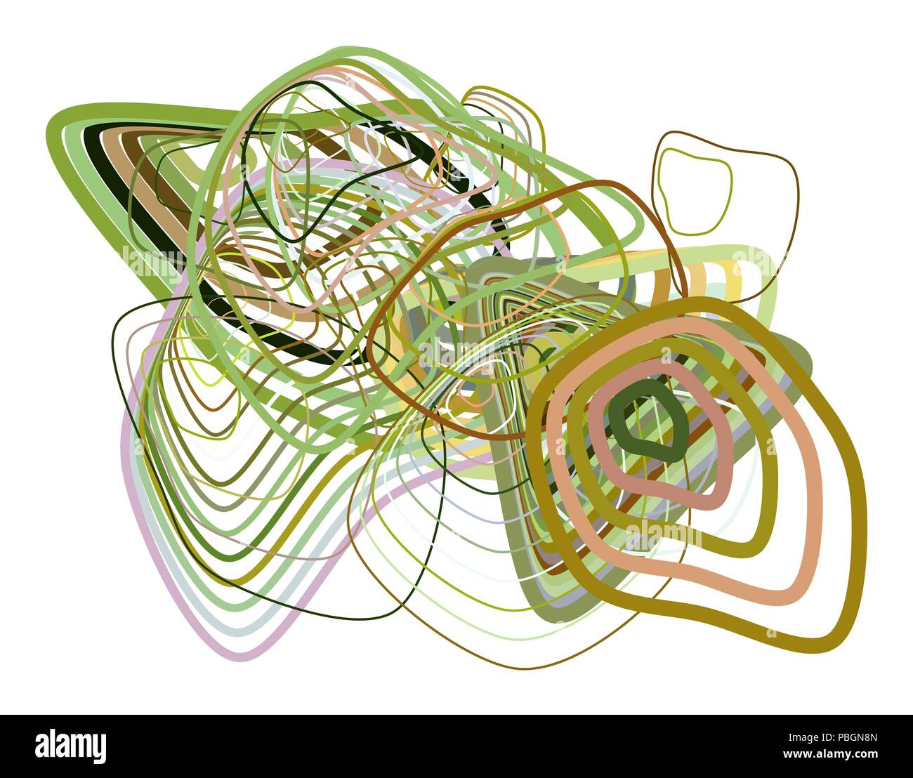 Geometric Conceptual background path lines pattern for design. Vector ...