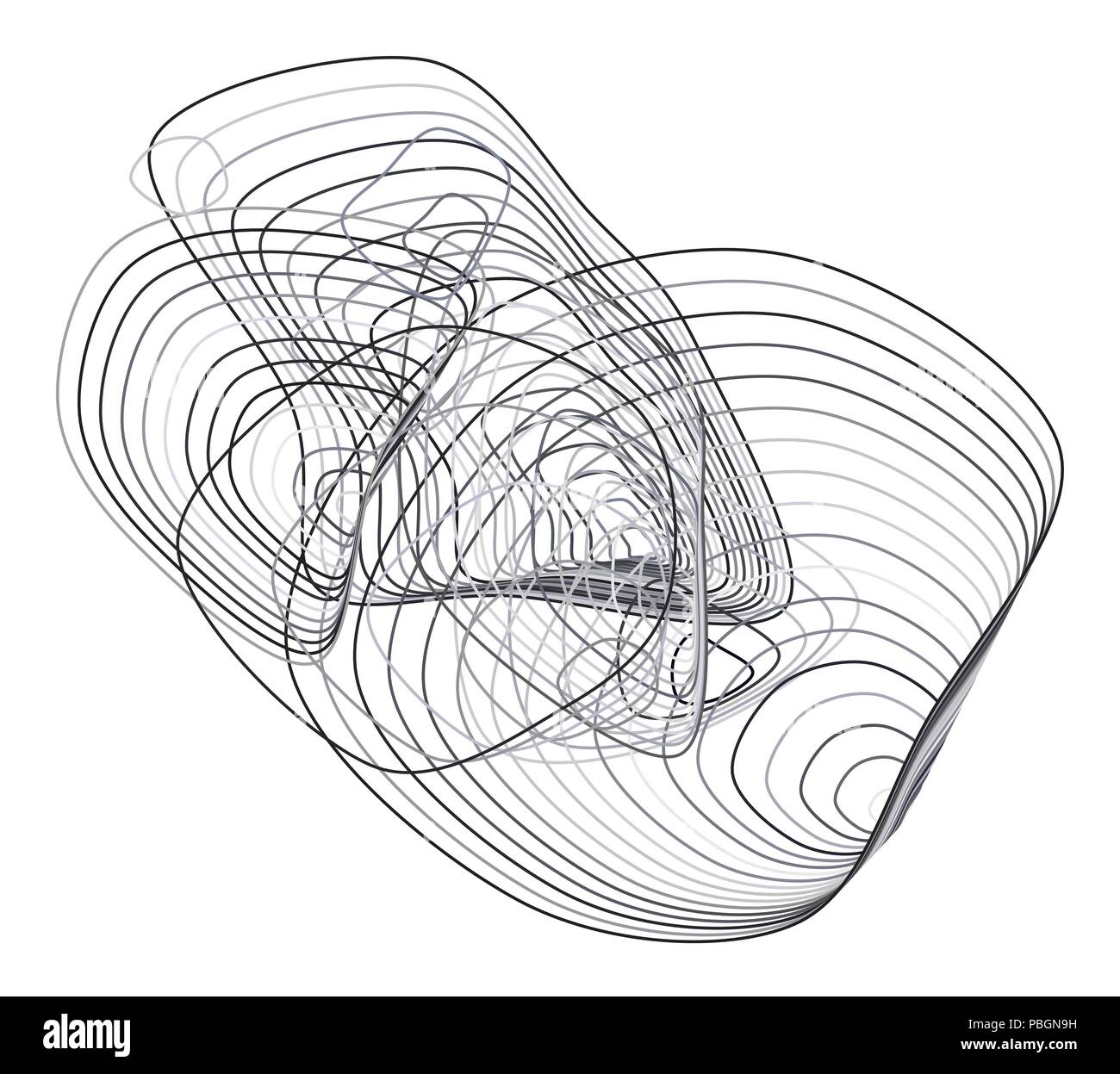 Abstract conceptual geometric path lines pattern. Good for web page ...