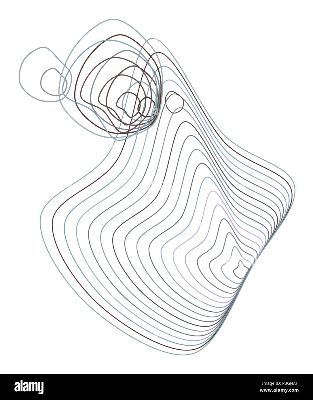 Artistic path lines background pattern abstract. Vector illustration ...