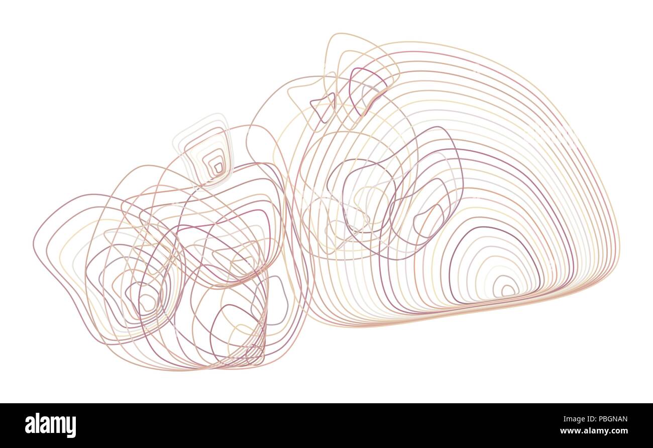 Abstract path lines geometric pattern, colorful & artistic for graphic ...