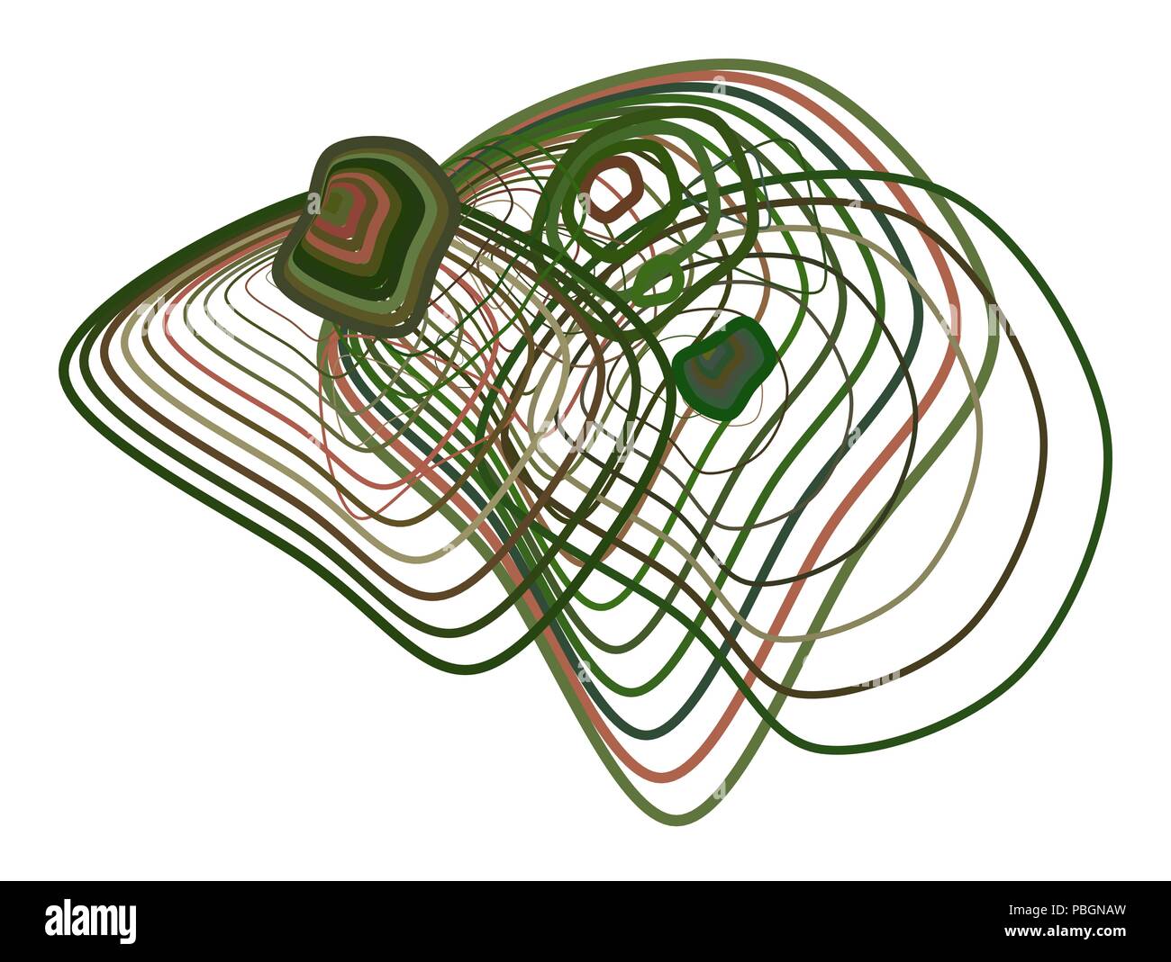 Abstract geometric background with shape of path lines pattern. Vector ...