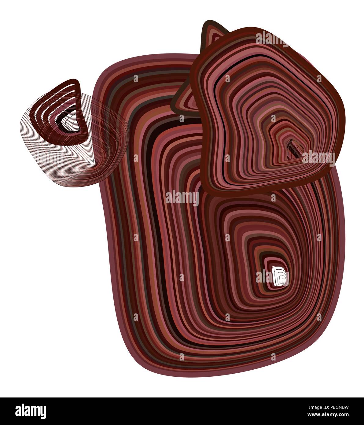 Abstract geometric background with shape of path lines pattern. Vector ...