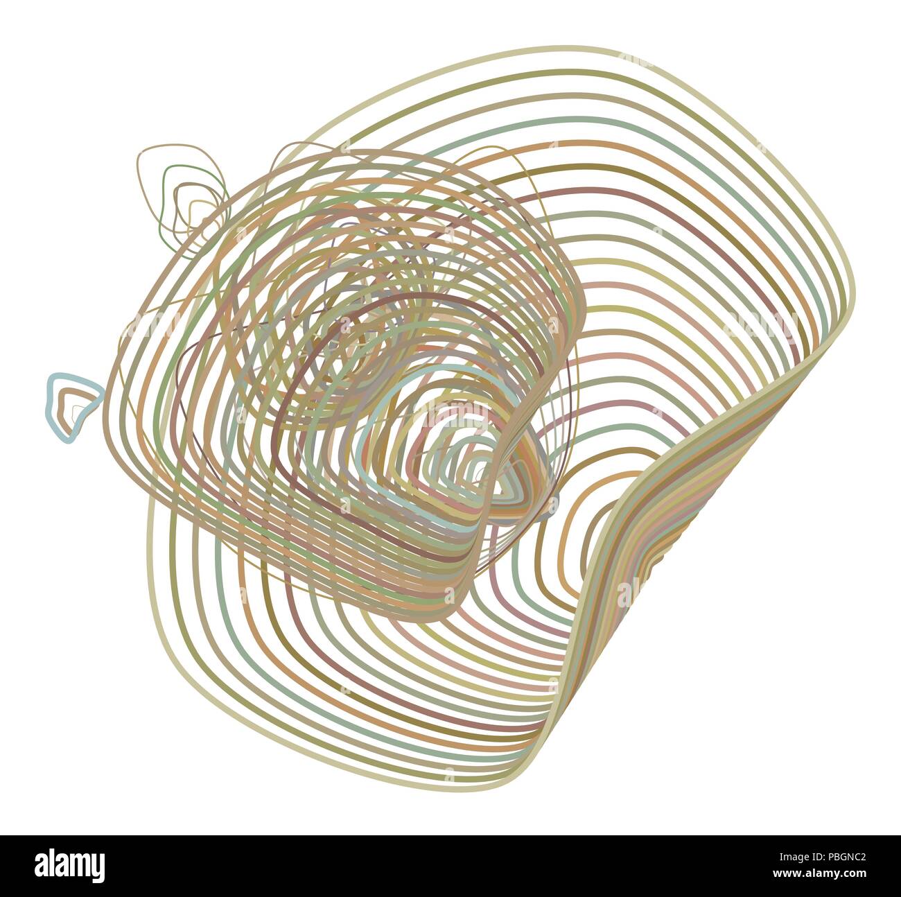 Shape of path lines, abstract geometric background pattern. Vector ...