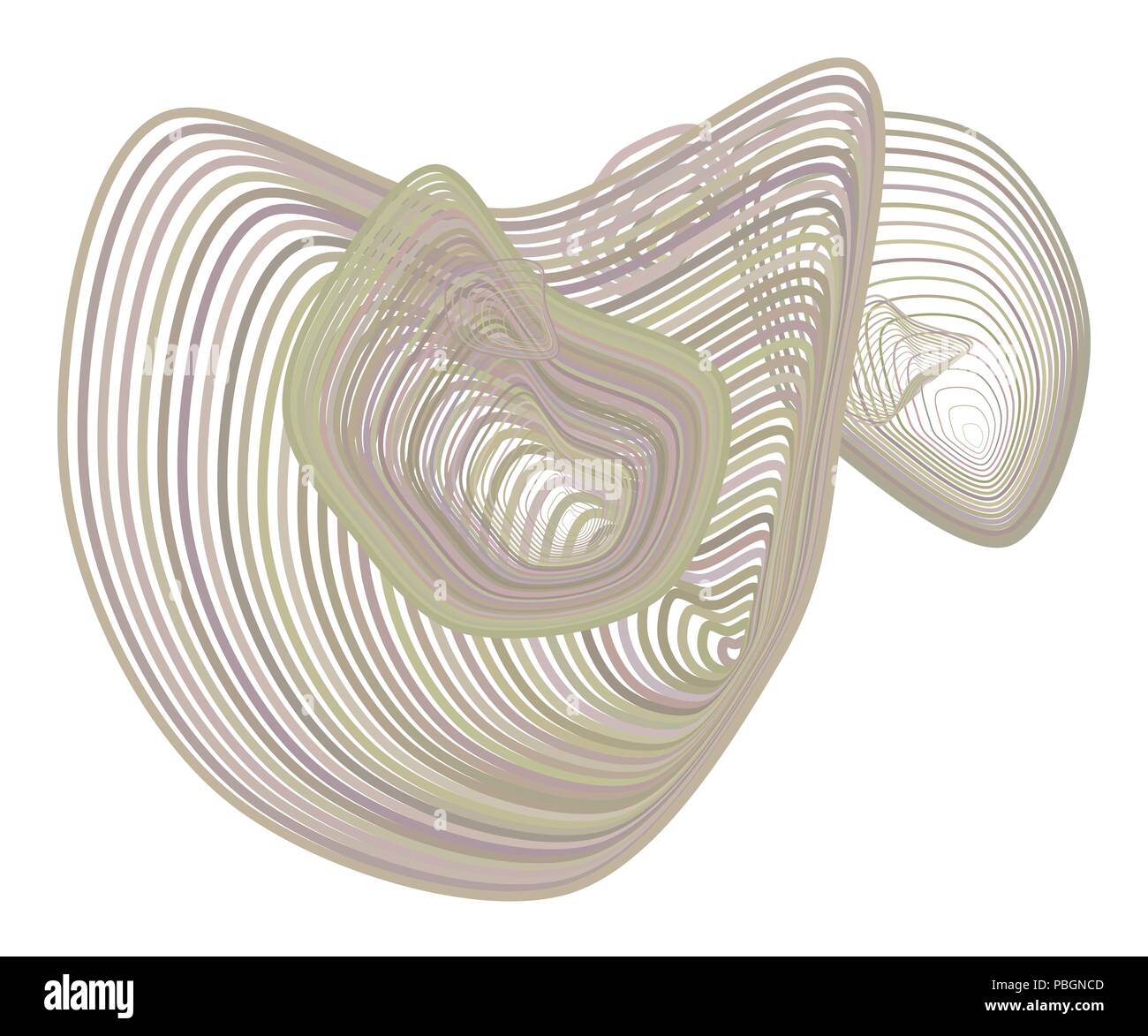 Abstract geometric background with shape of path lines pattern. Vector ...