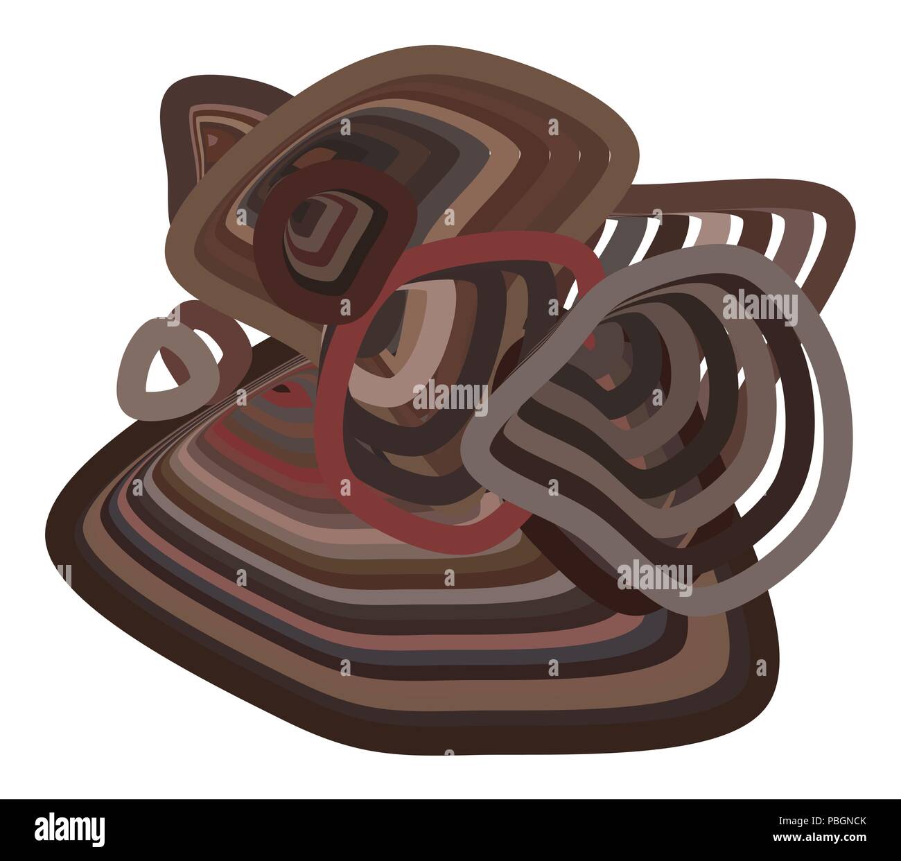 Abstract path lines geometric pattern, colorful & artistic for graphic ...