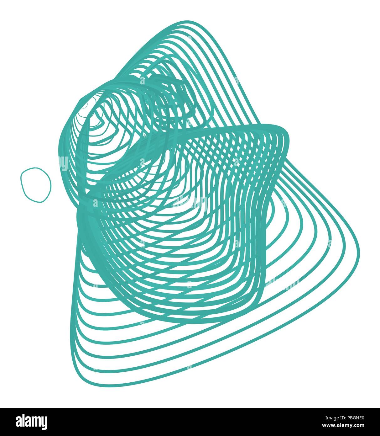 Abstract geometric background with shape of path lines pattern. Vector ...