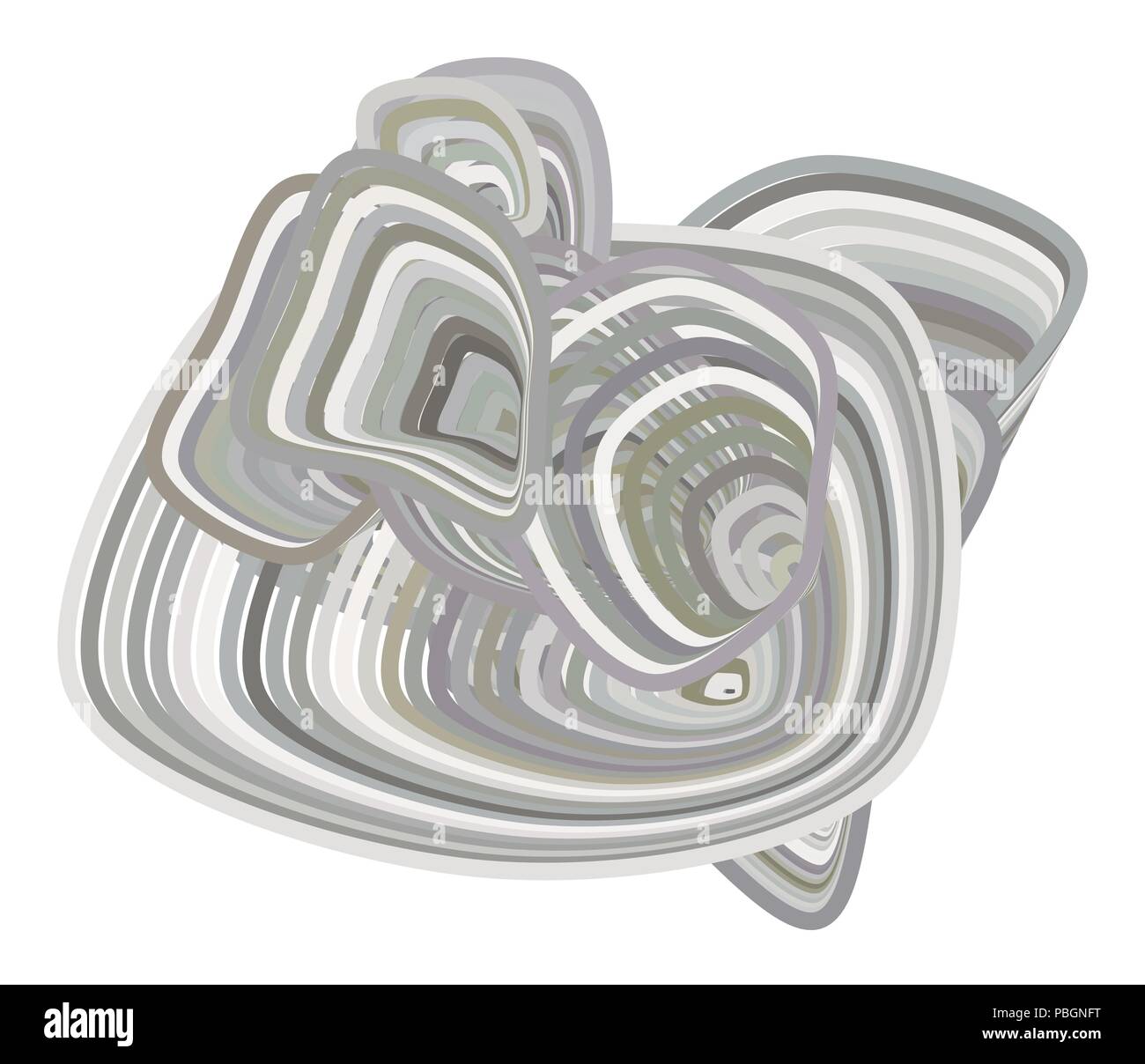 Abstract geometric background with shape of path lines pattern. Vector ...