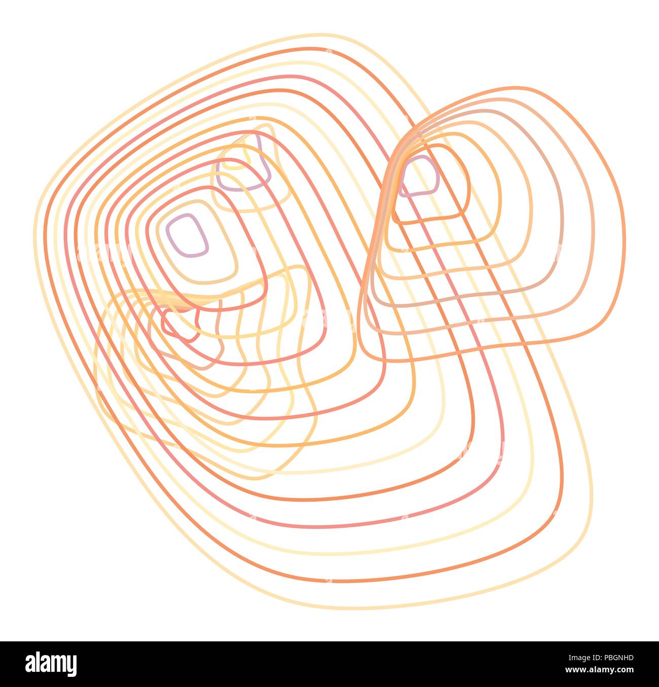 Shape of path lines, abstract geometric background pattern. Vector ...