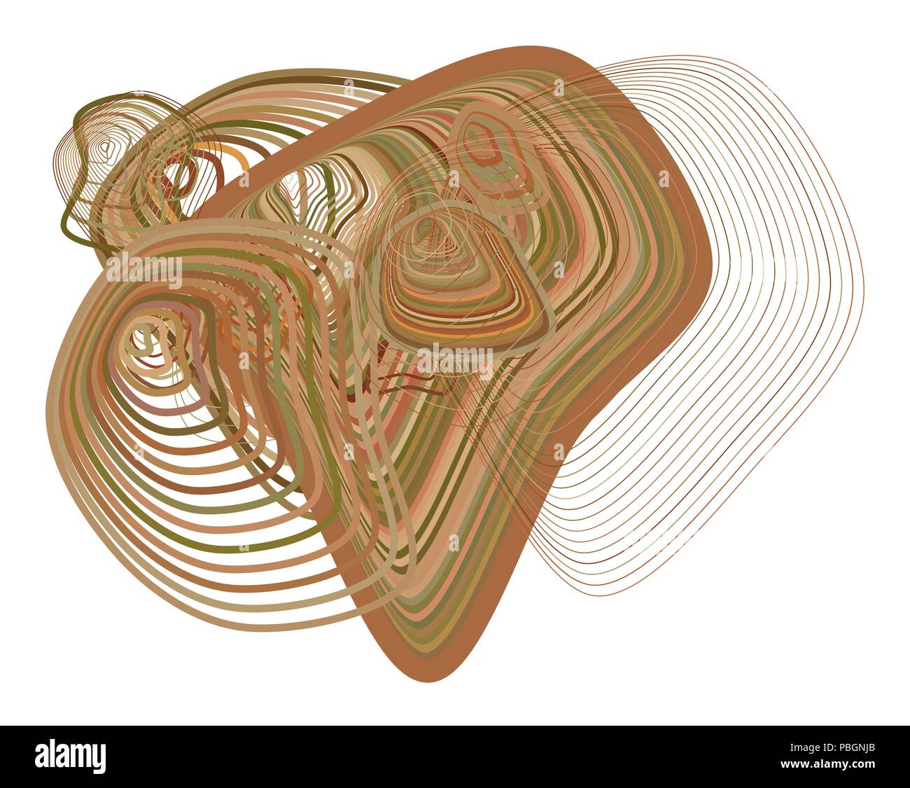 Abstract geometric background with shape of path lines pattern. Vector ...