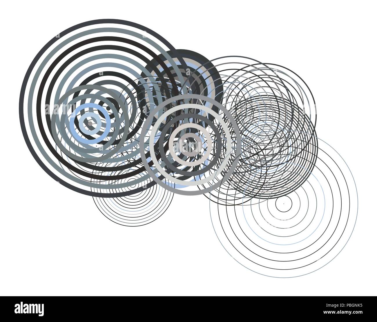 Abstract Conceptual Geometric Circles Bubbles Sphere Or Ellipses Pattern Good For Web Page