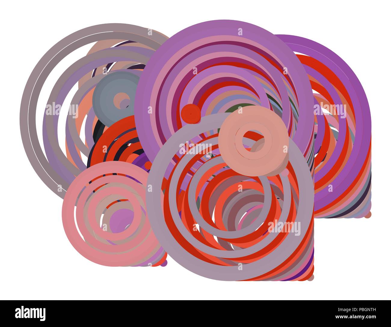 Conceptual Background For Web Page Graphic Design Catalog Or Texture Pattern Of Circles